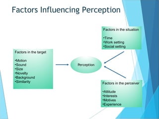 Perceptual Process - Organizational Behaviour | PPT