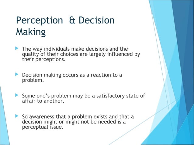 Perceptual Process - Organizational Behaviour Perceptual Process - Organizational Behaviour