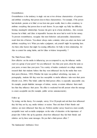 Perceptual processes | PDF