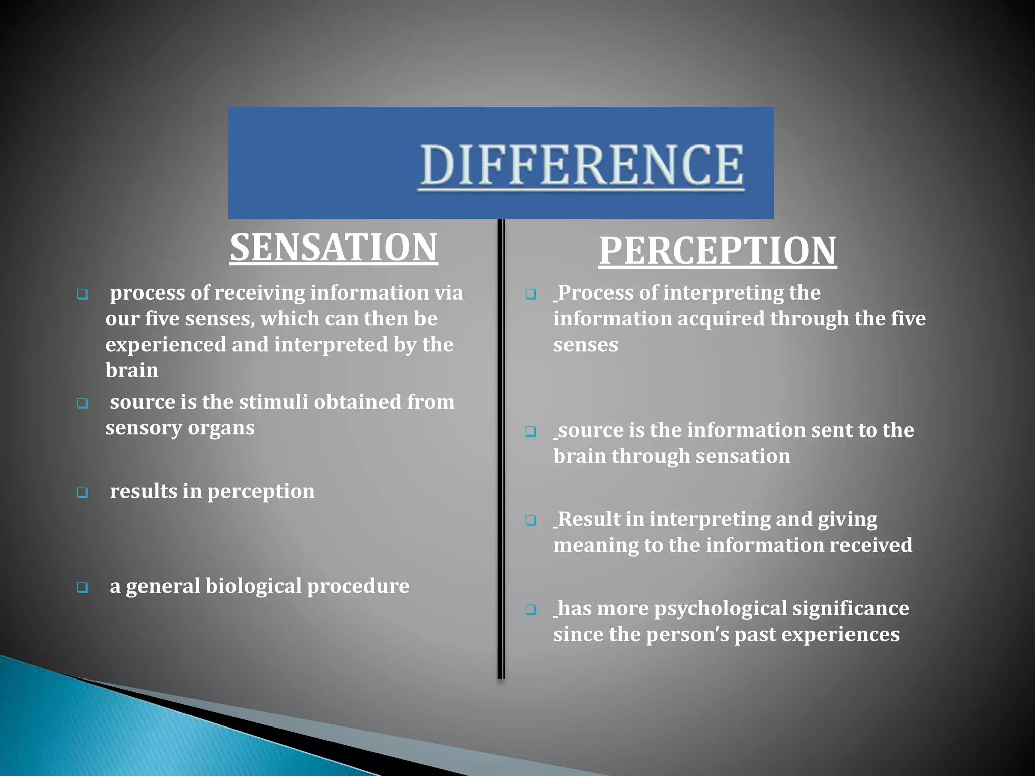 Perception and Consumer Behaviour | PPTX