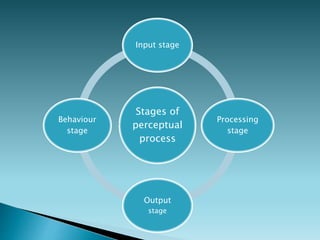 Perception and Consumer Behaviour | PPTX