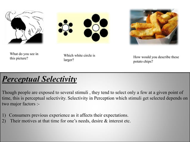 Perceptual selection | PPTX