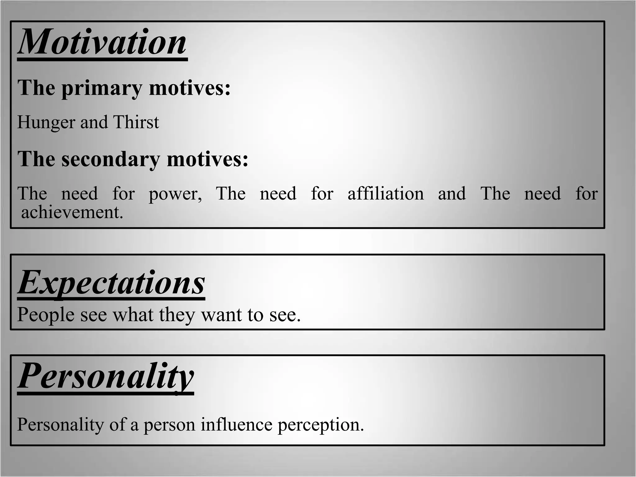 Perceptualselection | PPT