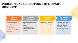 Perceptual selection | PPTX | Science