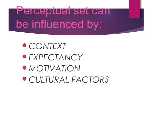 Perceptualset+introduction to learning-Mili Aggarwal | PPT