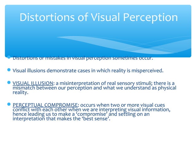 Perceptual set and illusions 2013 | PPT