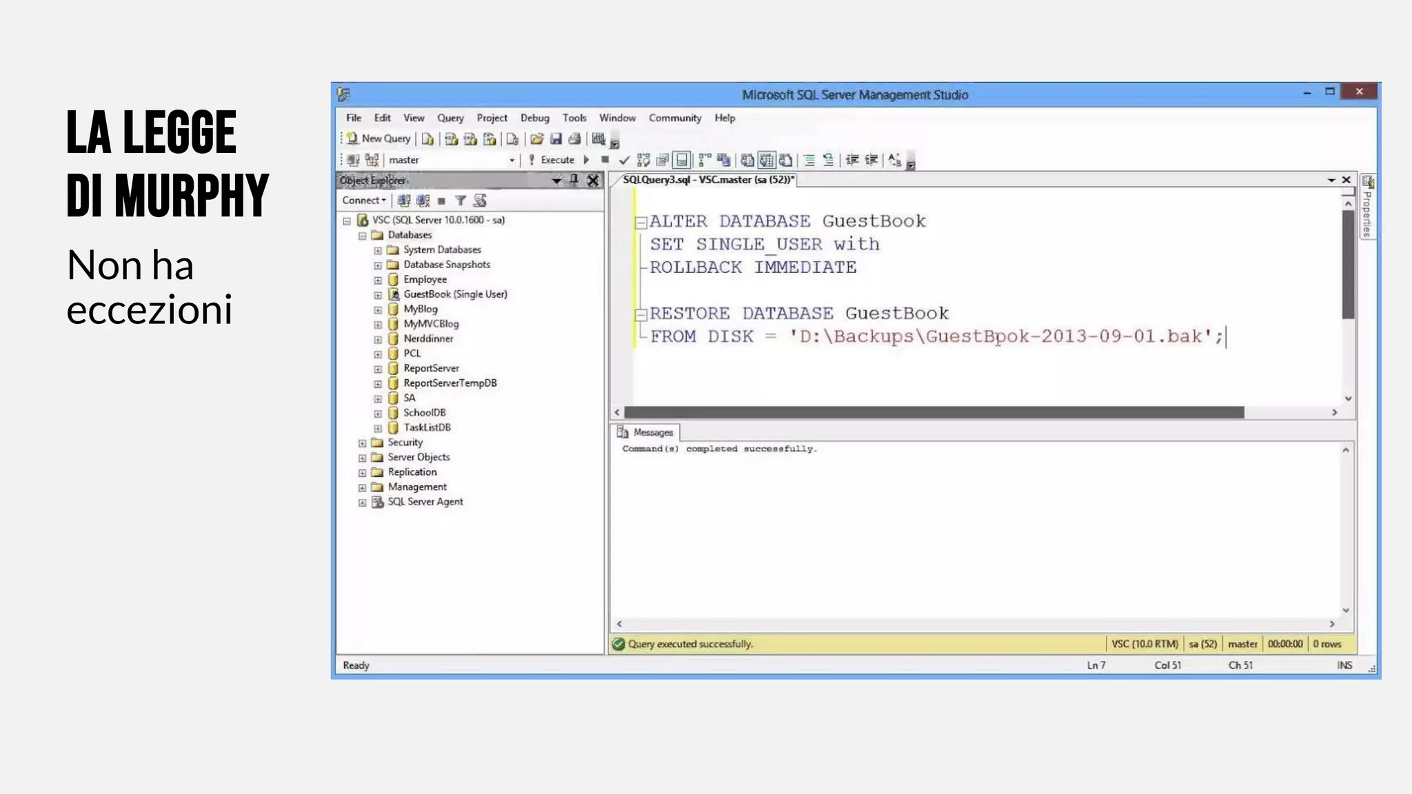 Perché è così difficile il deploy dei database - DevCast DevOps Serie | PPTX