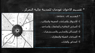 Percival goodman & shapes of planning a city _ أشكال تخطيط المدن | PPTX