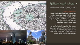 Percival goodman & shapes of planning a city _ أشكال تخطيط المدن | PPTX