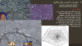 Percival goodman & shapes of planning a city _ أشكال تخطيط المدن | PPTX