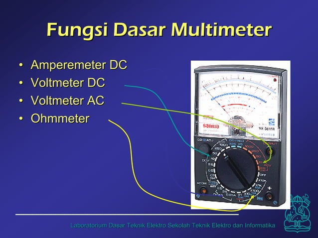 percobaan menggunakan alat ukur listrik1 | PPT
