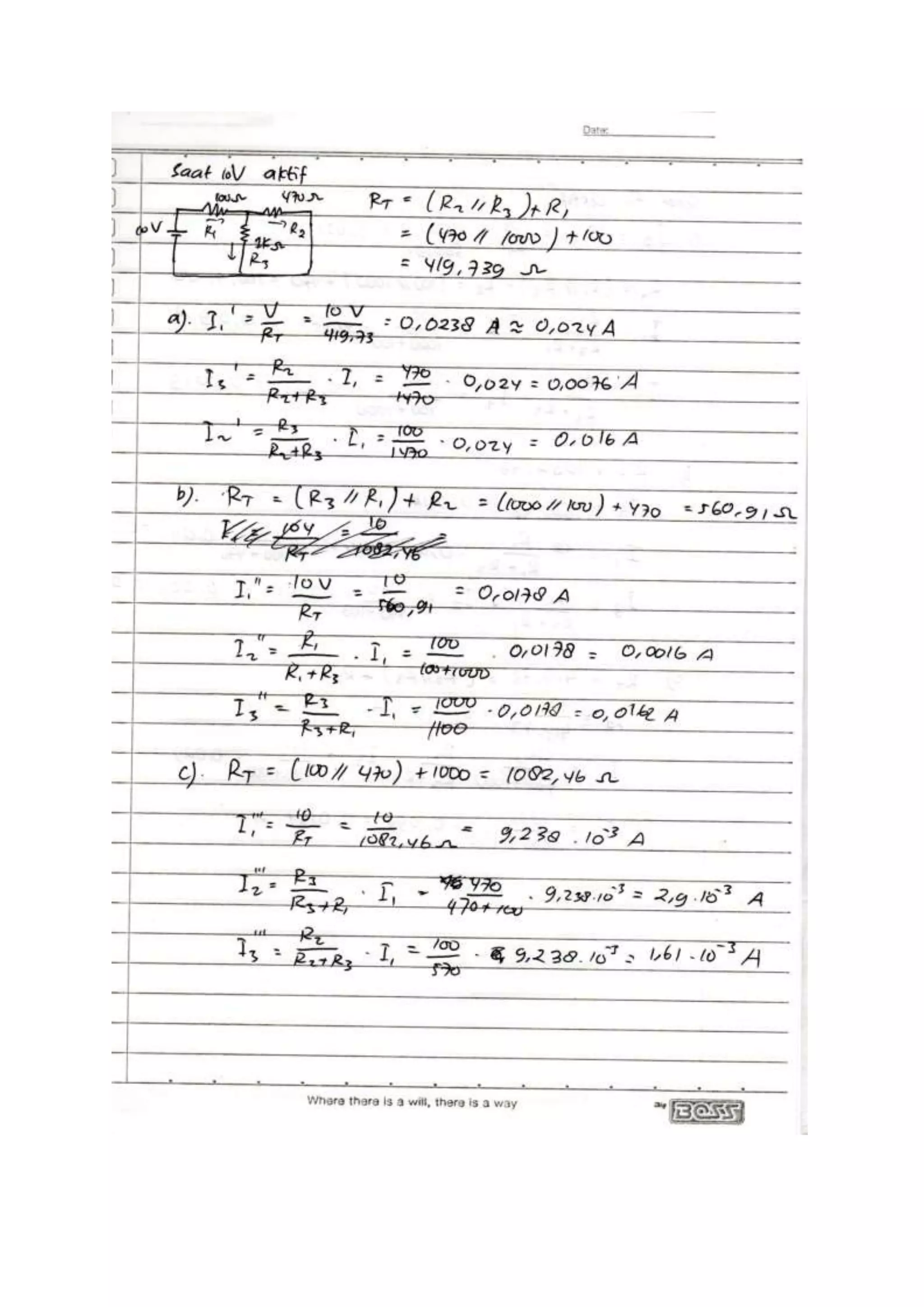 Laporan Praktikum Hukum Loop | DOCX