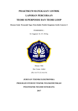 Laporan Praktikum Hukum Loop | DOCX
