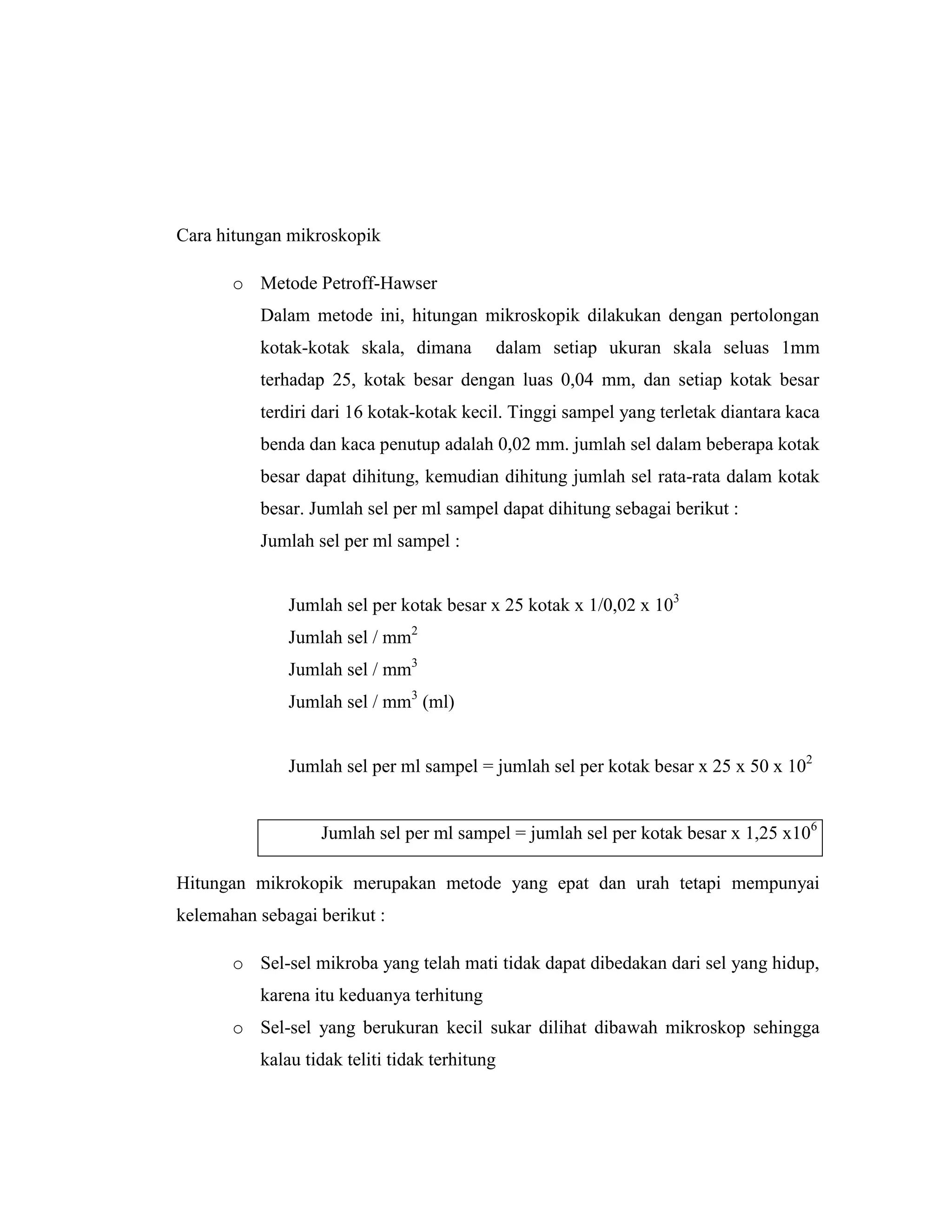 Percobaan 6 (total plate count) | DOCX
