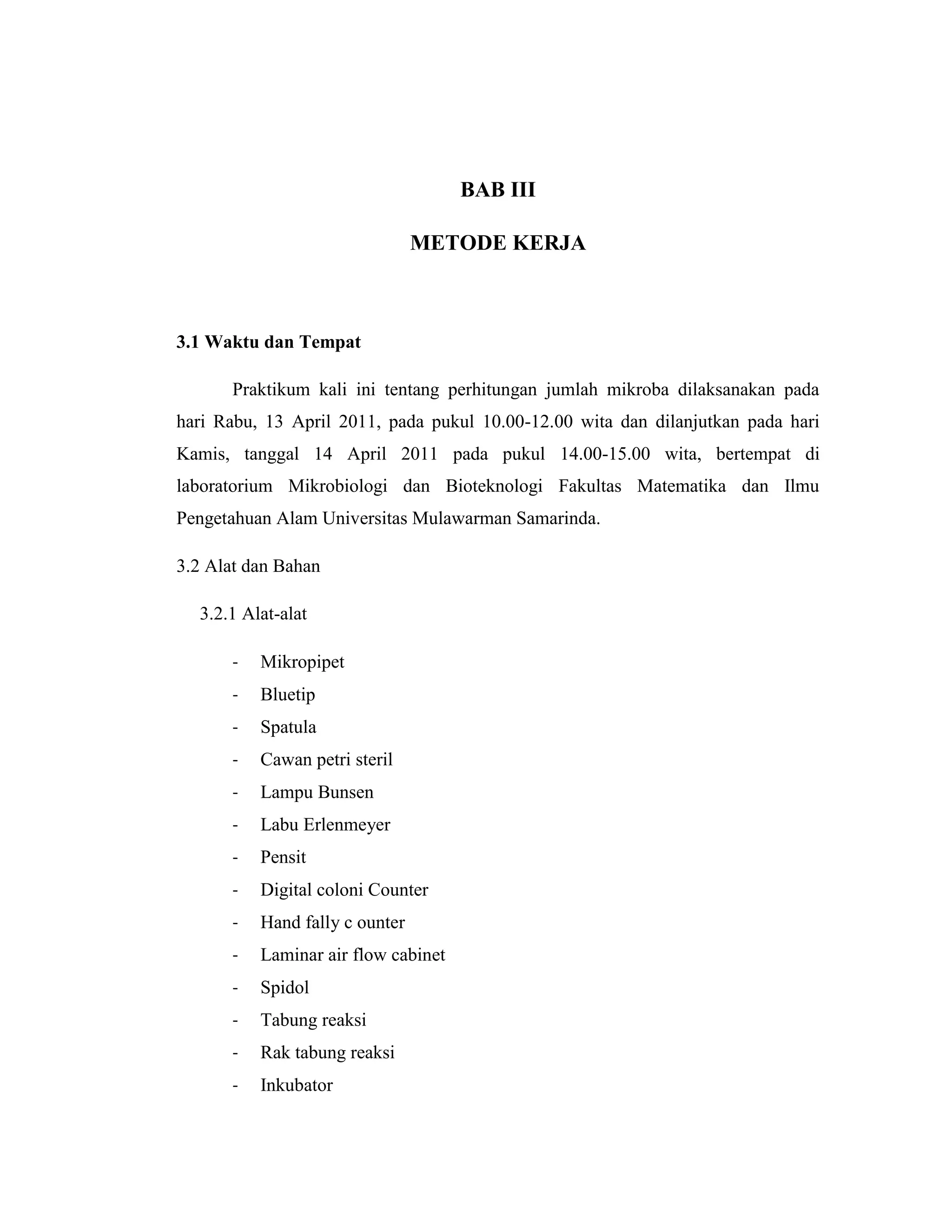 Percobaan 6 (total plate count) | DOCX