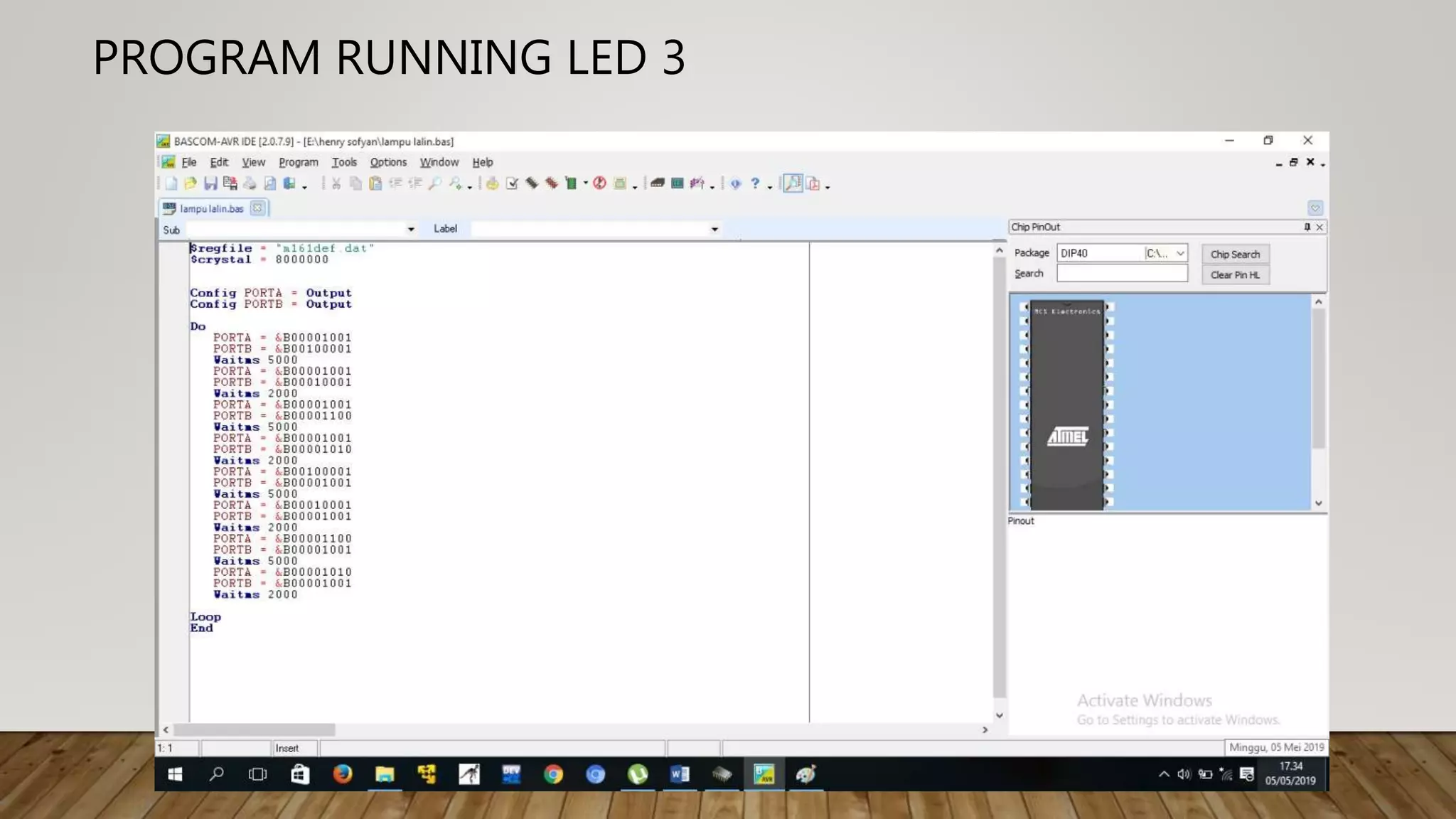 pemrograman lampu lalu lintas | PPTX