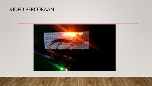 pemrograman running led dengan 3 macam gaya | PPT