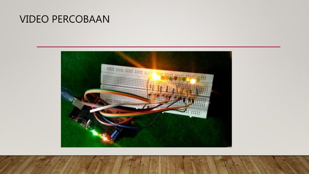 pemrograman running led dengan 3 macam gaya | PPT