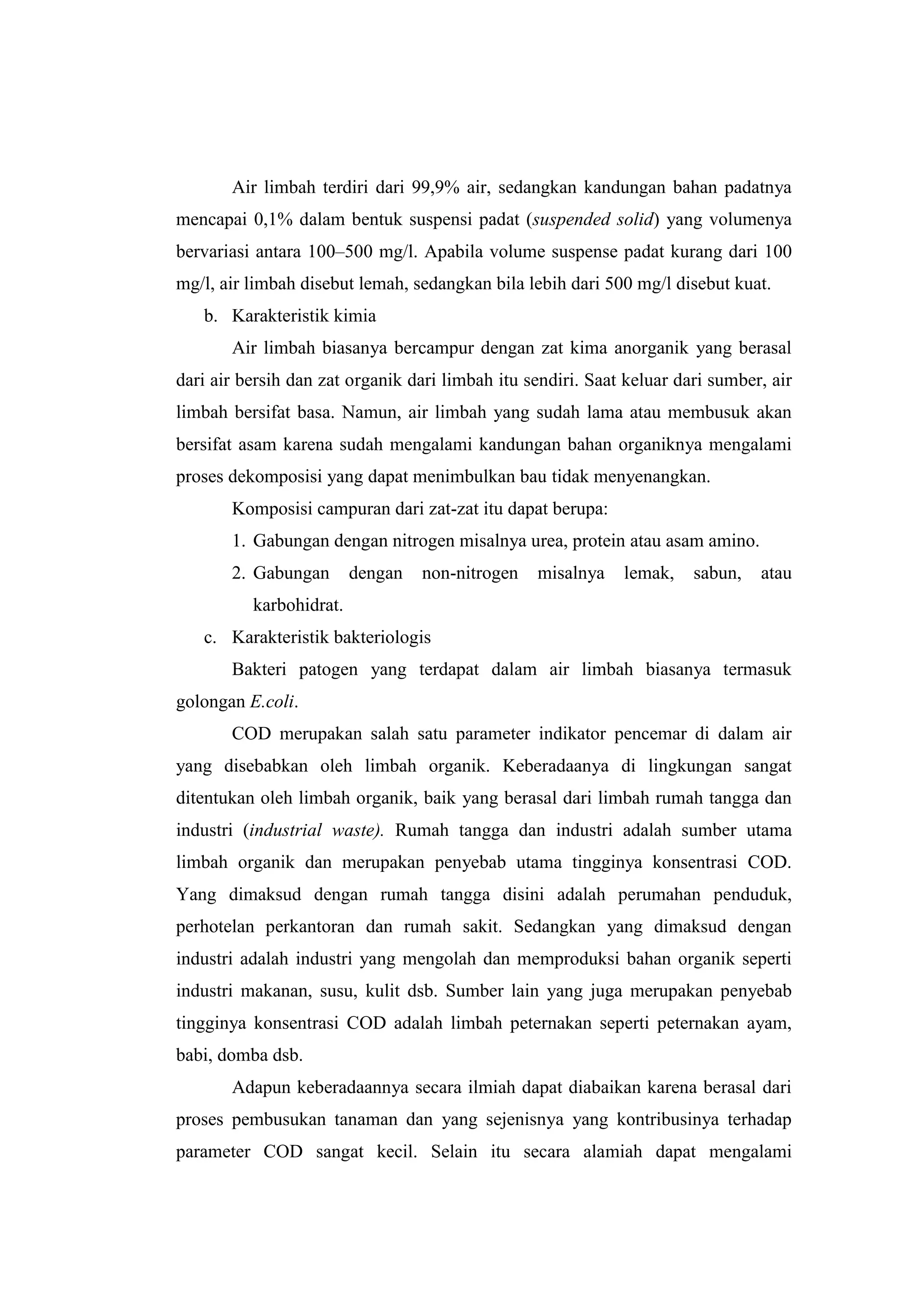 Percobaan v analisa COD air | DOCX