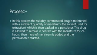 Percolation process. | PPTX