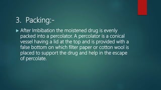 Percolation process. | PPTX