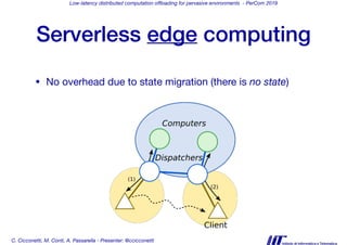 Low-latency distributed computation offloading for pervasive environments | PPT