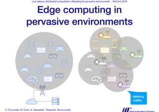 Low-latency distributed computation offloading for pervasive environments | PPT