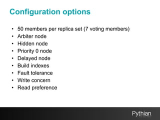 Exploring the replication in MongoDB | PPT