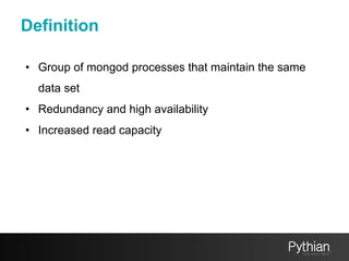 Exploring the replication in MongoDB | PPT