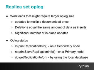 Exploring the replication in MongoDB | PPT