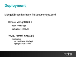 Exploring the replication in MongoDB | PPT