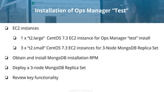 Automating and Managing MongoDB: An Analysis of Ops Manager vs. ClusterControl | PPT
