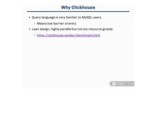 Low Cost Transactional and Analytics with MySQL + Clickhouse | PPT