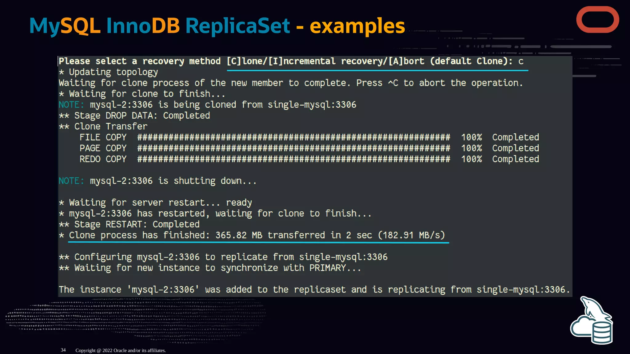 Percona Live 2022 - The Evolution of a MySQL Database System | PPT