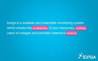 Monitoring Open Source Databases with Icinga | PPT