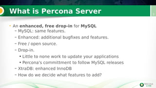 Percona Server 5.6: Enterprise-Grade MySQL / PLMCE 2014 | PPT