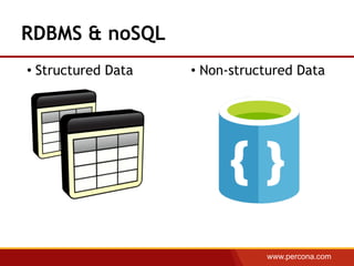 RDBMS & noSQL: Mixed for best performance | PPT