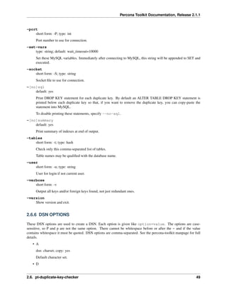 Percona toolkit 2_1_operations_manual | PDF