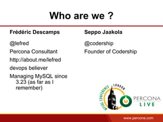 Percona XtraDB 集群内部 | PPT