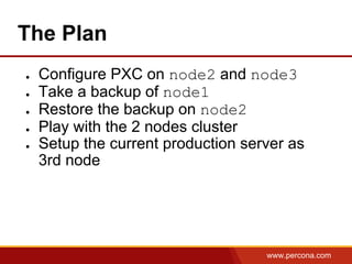 Percona XtraDB 集群内部 | PPT