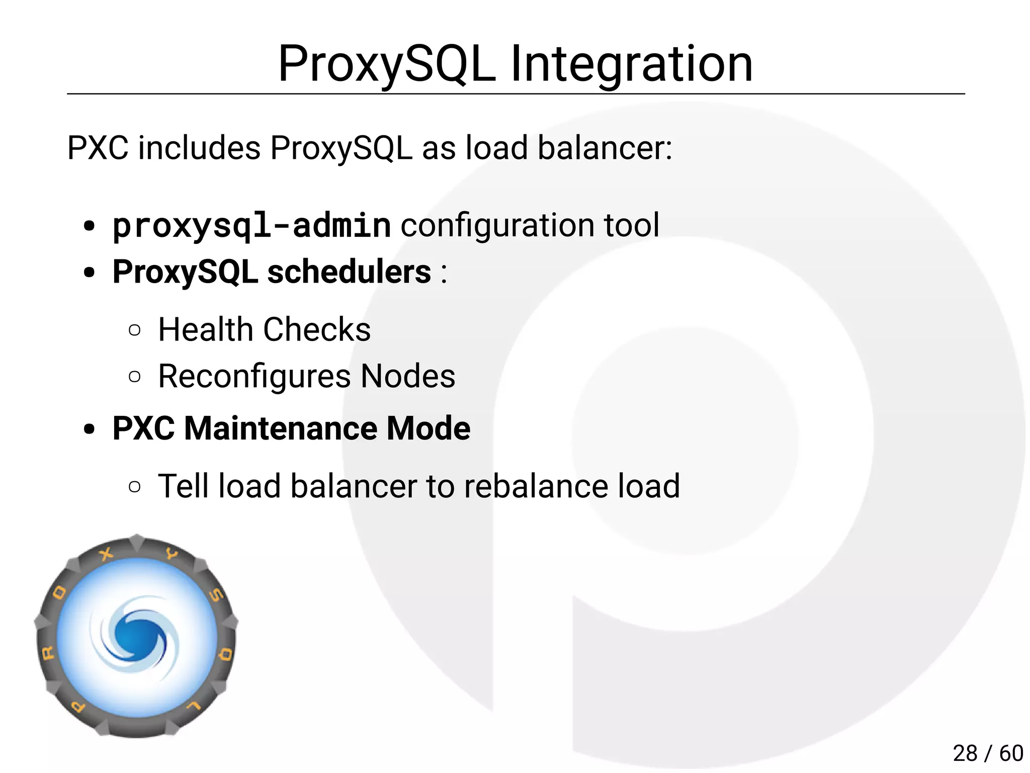 Percona Xtradb Cluster Vs Galera Cluster Vs Mysql Group Replication Ppt