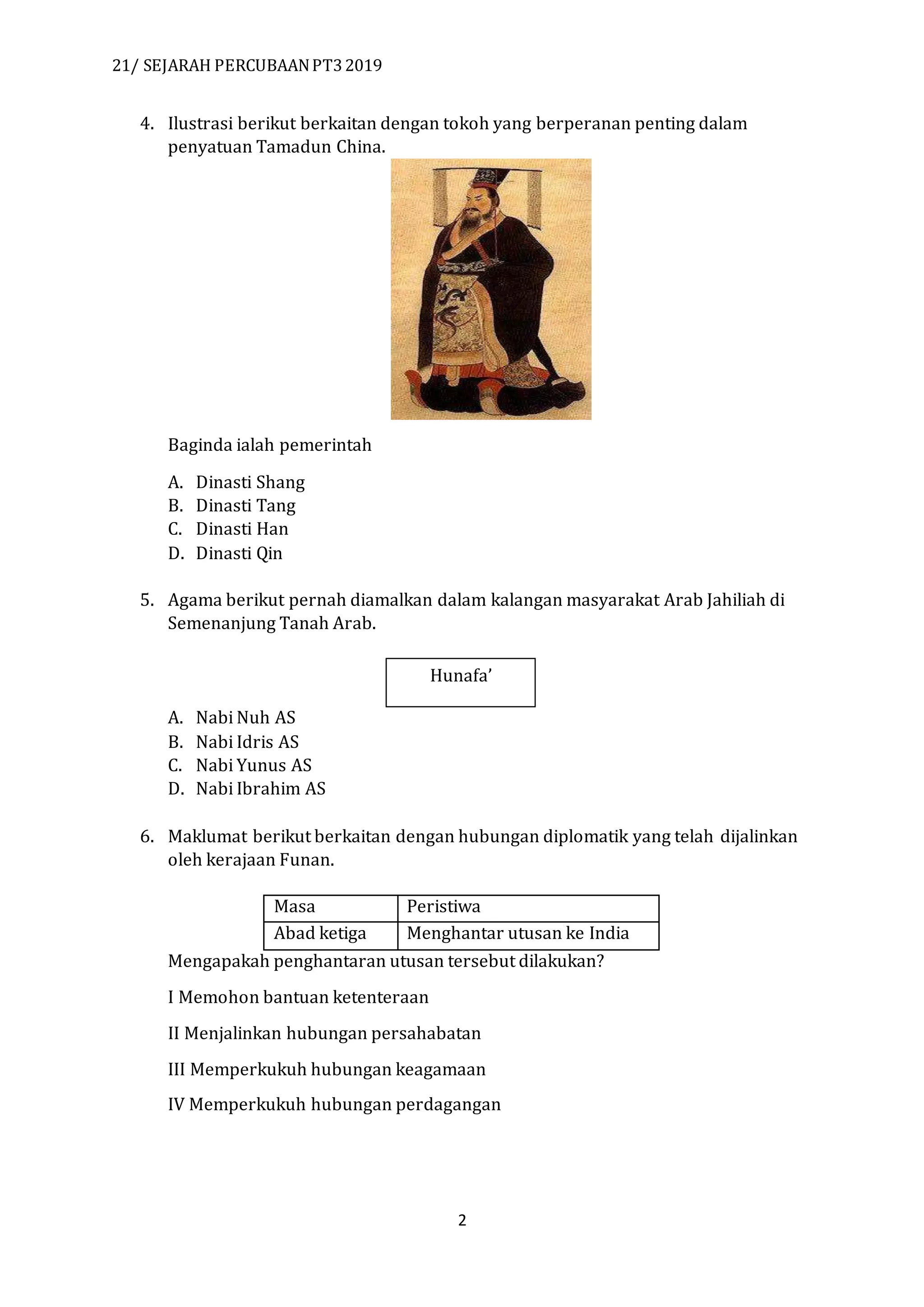 Percubaan pt3 latest 2019 | PDF