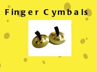 Percussion materials | PPT