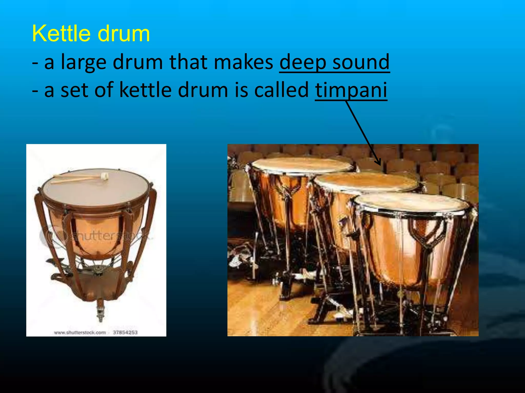 Percussion instruments | PPTX