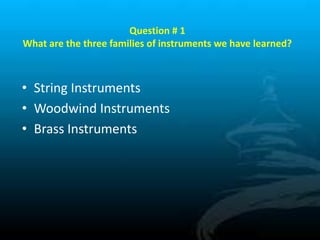 Percussion instruments | PPTX