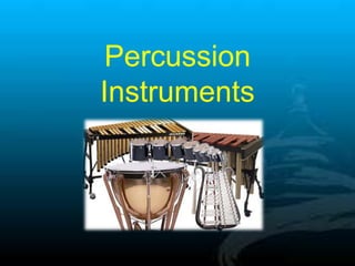 Percussion Instruments Family