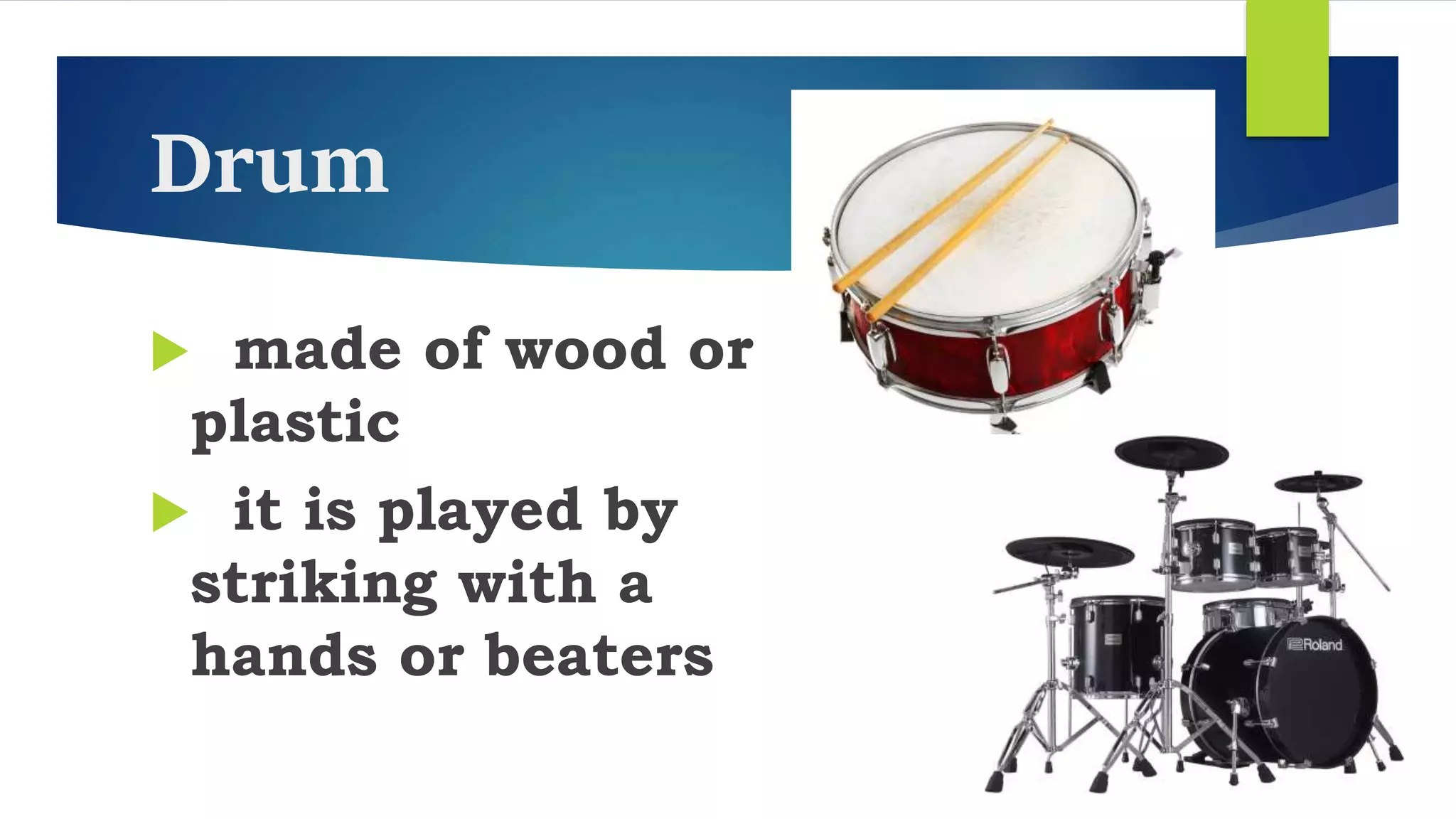 Percussion Instruments | PPTX