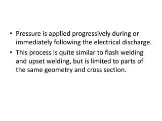 Percussion welding | PPTX