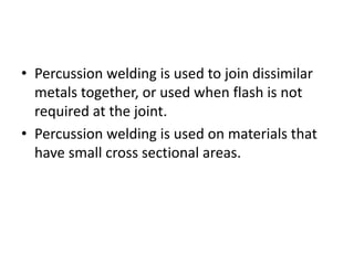 Percussion welding | PPT