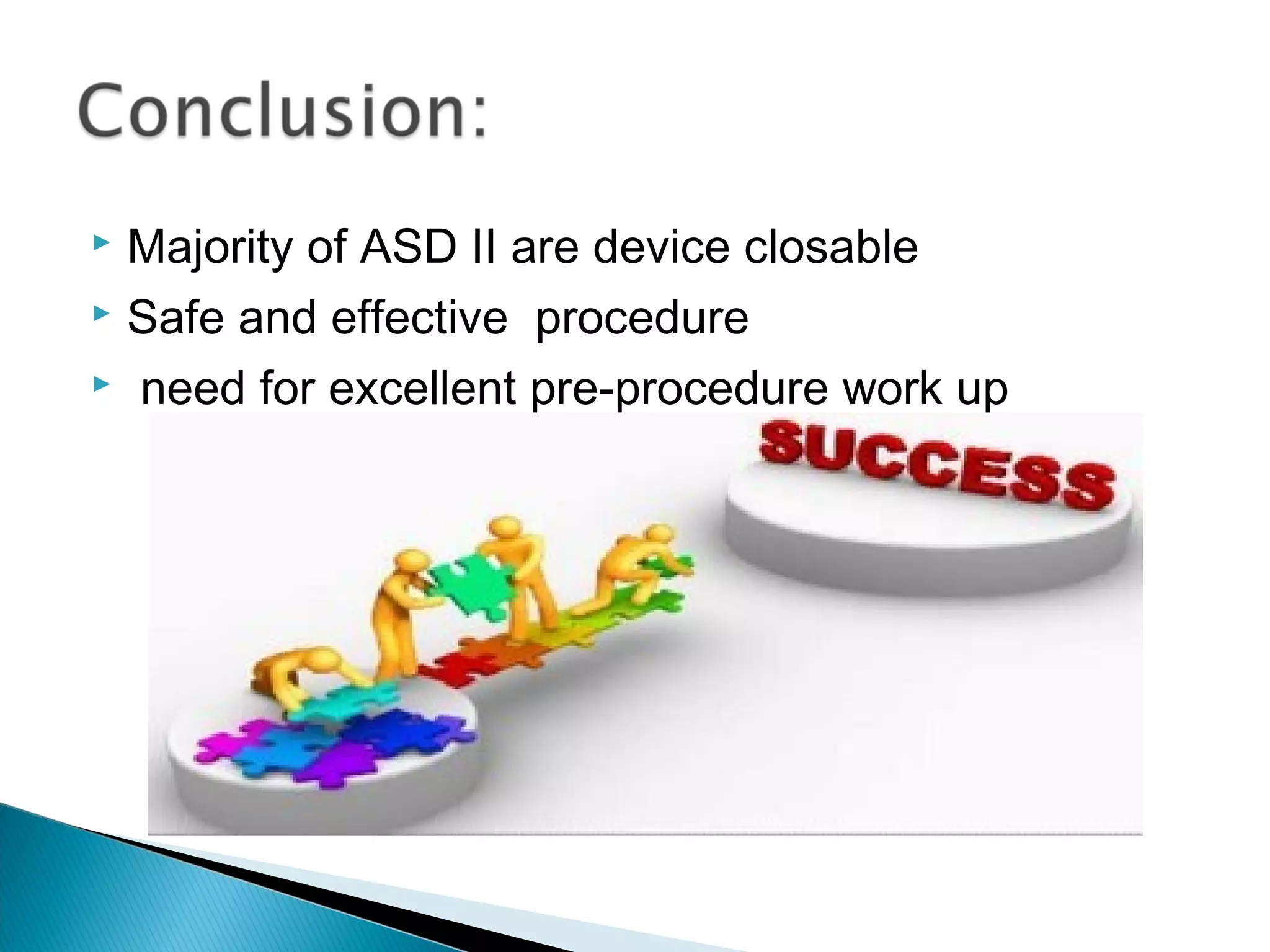 Percutaneous closure of atrial septal defect 3 | PPT